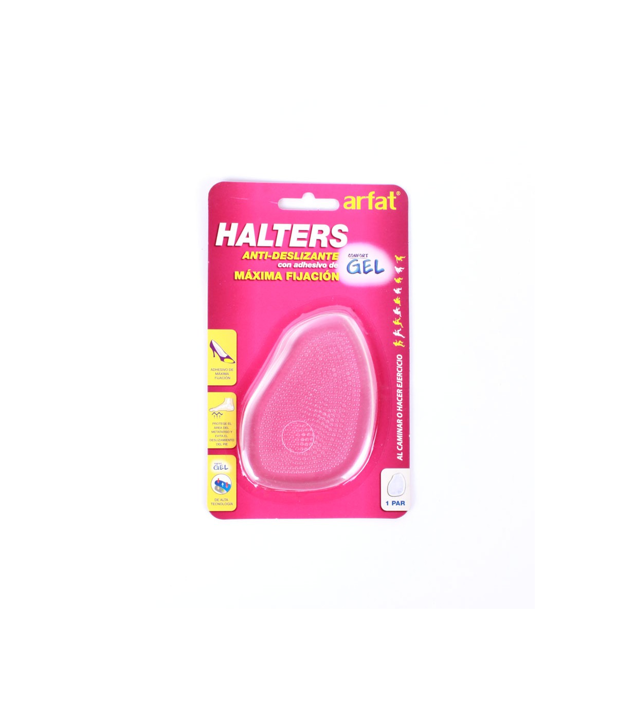 6-Pack: Halter Gel Anti-Deslizante